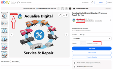 Aqualisa Digital Pump/Standard Processor Repair Service - MendByPost