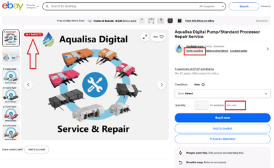 Aqualisa Digital Pump/Standard Processor Repair Service - MendByPost